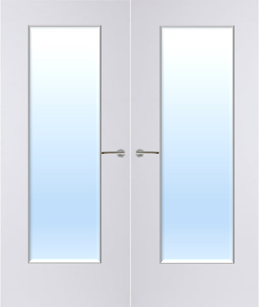Paint Grade Premium 19G Glazed Pair FD30 Internal Fire Door – Vizat Doors