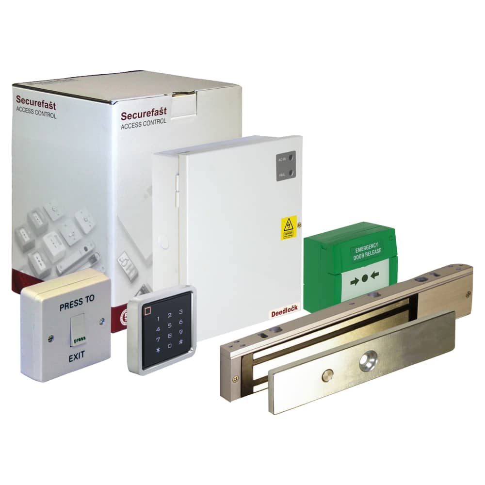 Standalone Access Control Door Entry Kit with Keypad and Electro Magne ...