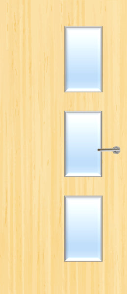 Koto Veneer 28G Glazed FD30 Internal Fire Door – Vizat Doors